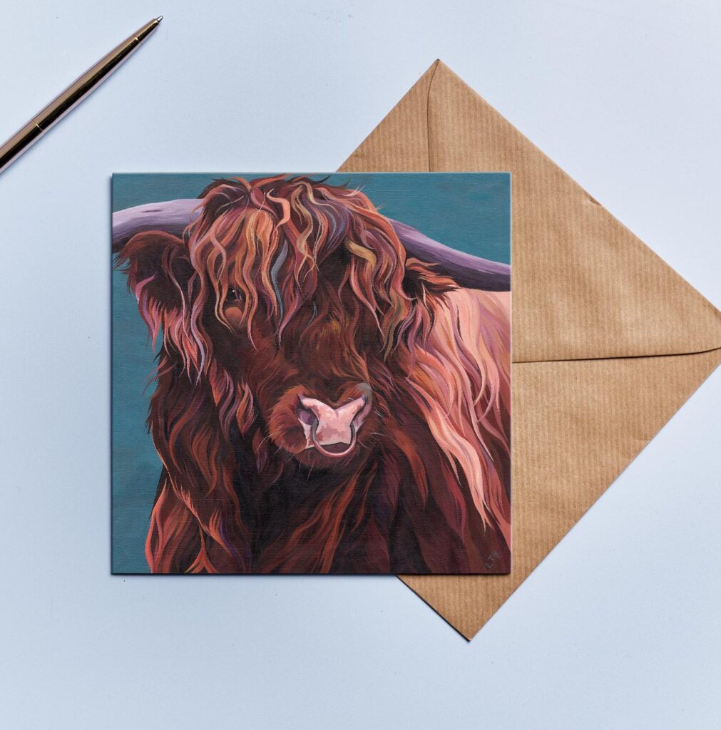 Archie II Card | Laurens Cows