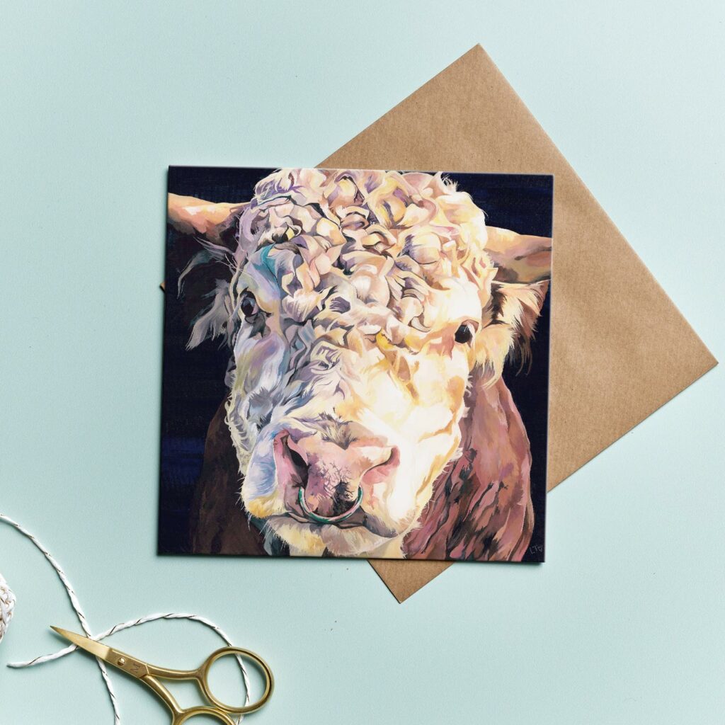 Herbie Card | Laurens Cows
