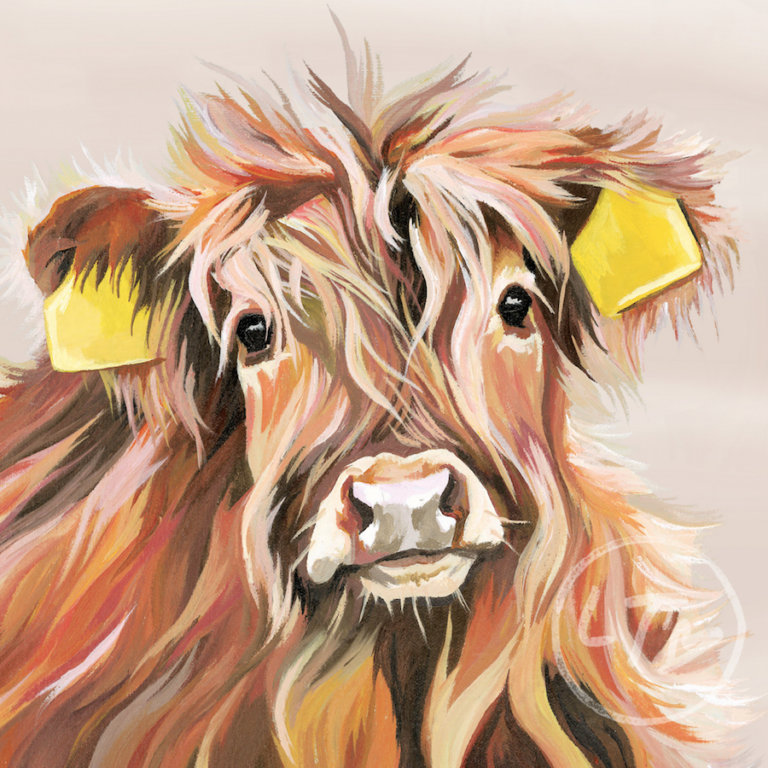Highland Cow Art & Prints | Laurens Cows