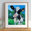 Friesian Cow Art Print | Alice | Laurens Cows