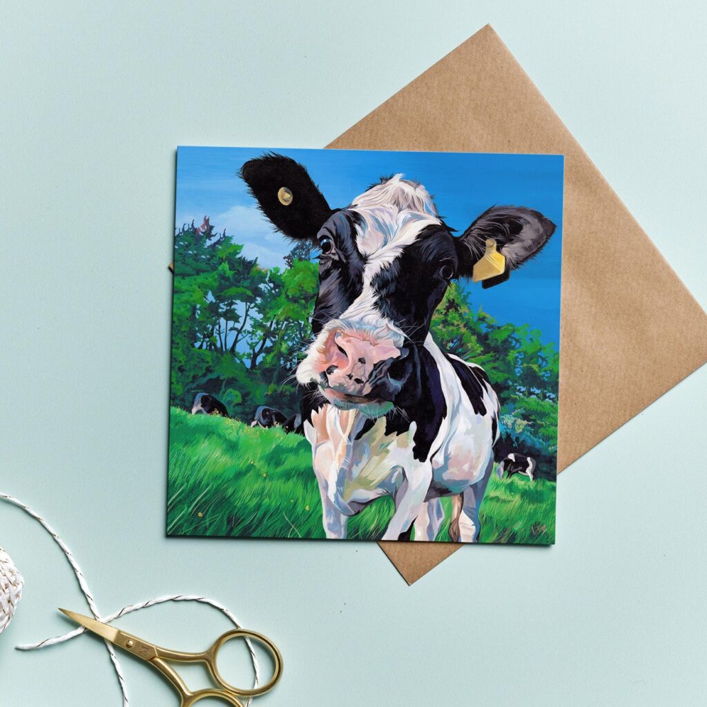 Dairy Cow, Alice Card | Laurens Cows